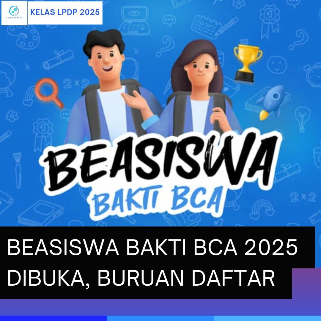 Pendaftaran Beasiswa Bakti BCA 2025
