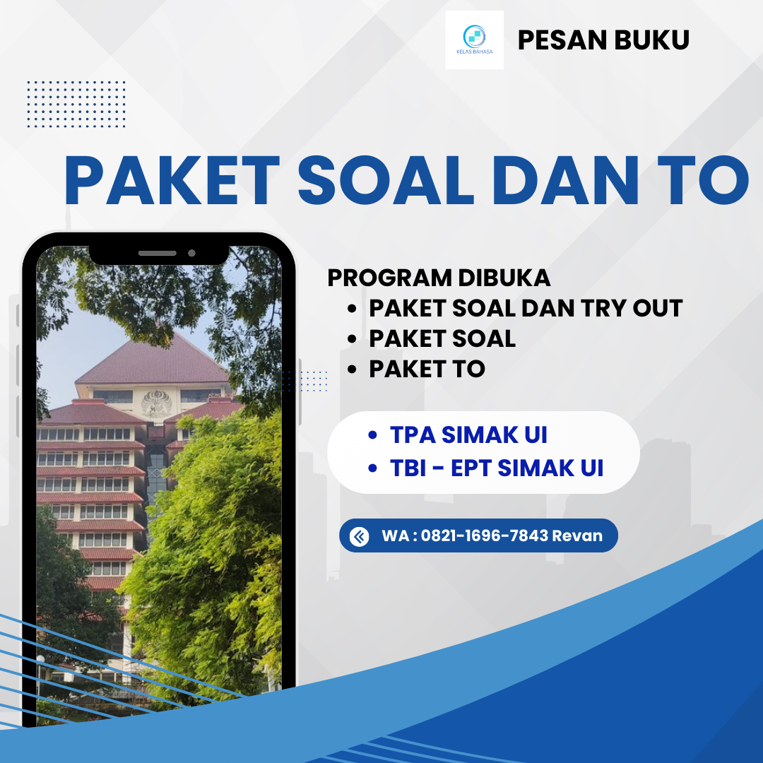 Try Out SIMAK UI 2026 Paket Soal TPA & TBI EPT Lengkap