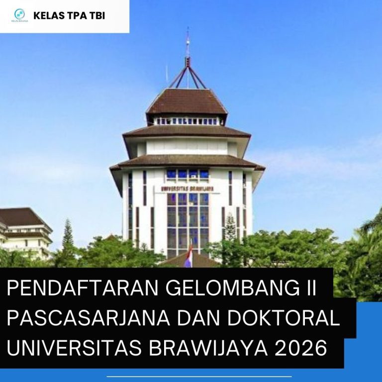 Pendaftaran S2 S3 Ub 2026 Gelombang Ii