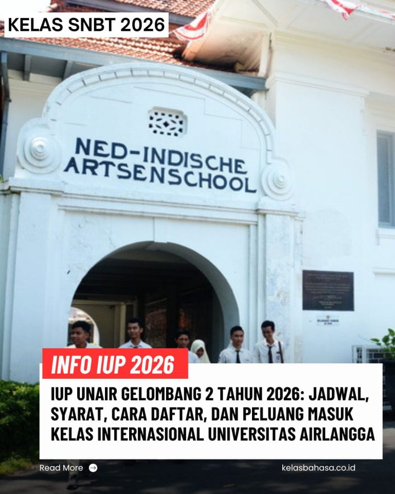 IUP UNAIR Gelombang 2 Tahun 2026: Jadwal, Syarat, Cara Daftar, dan ...