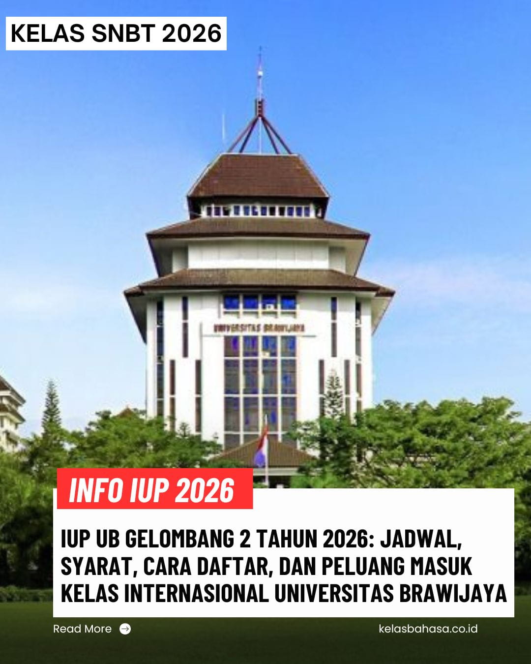 IUP UB 2026: Jadwal Resmi, Syarat, Biaya dan Cara Daftar Universitas ...