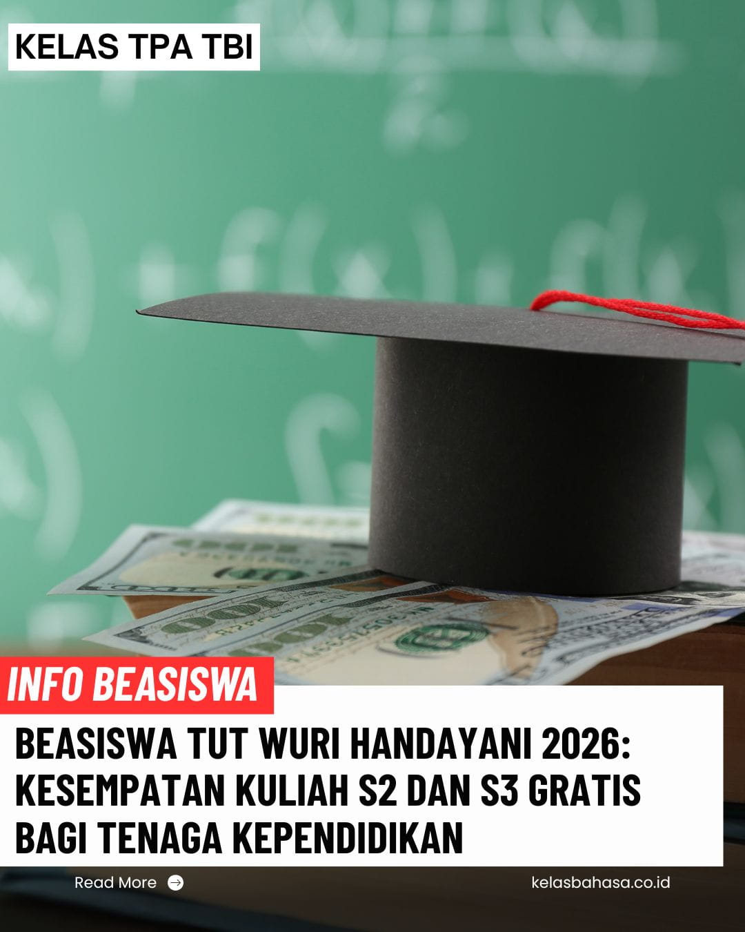 Beasiswa Tut Wuri Handayani 2026: Syarat, Jadwal, dan Cara Daftar S2 S3